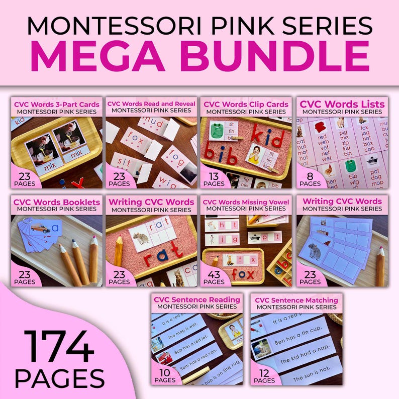 CVC Word Families CVC and Phonics Reading Activities Phonics Reading ...