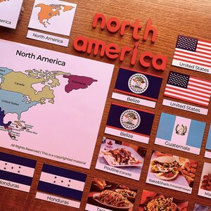 7 Continents Unit Study Montessori Geography Activities Montessori ...