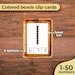 Montessori Beads Clip Cards Montessori Colored Beads Printable ...