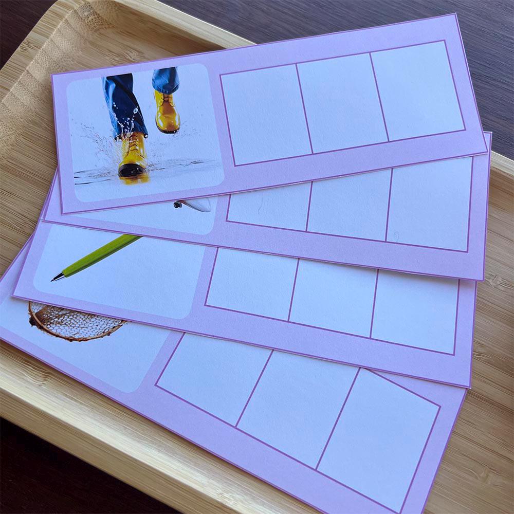 Montessori Pink Series Writing Pink Series CVC Words Cards Montessori ...