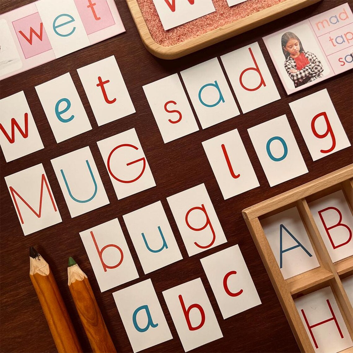 Montessori Movable Alphabet Printable Alphabet Digital Alphabet ...