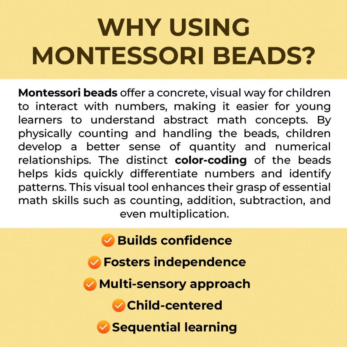 Montessori Beads Clip Cards Montessori Colored Beads Printable ...