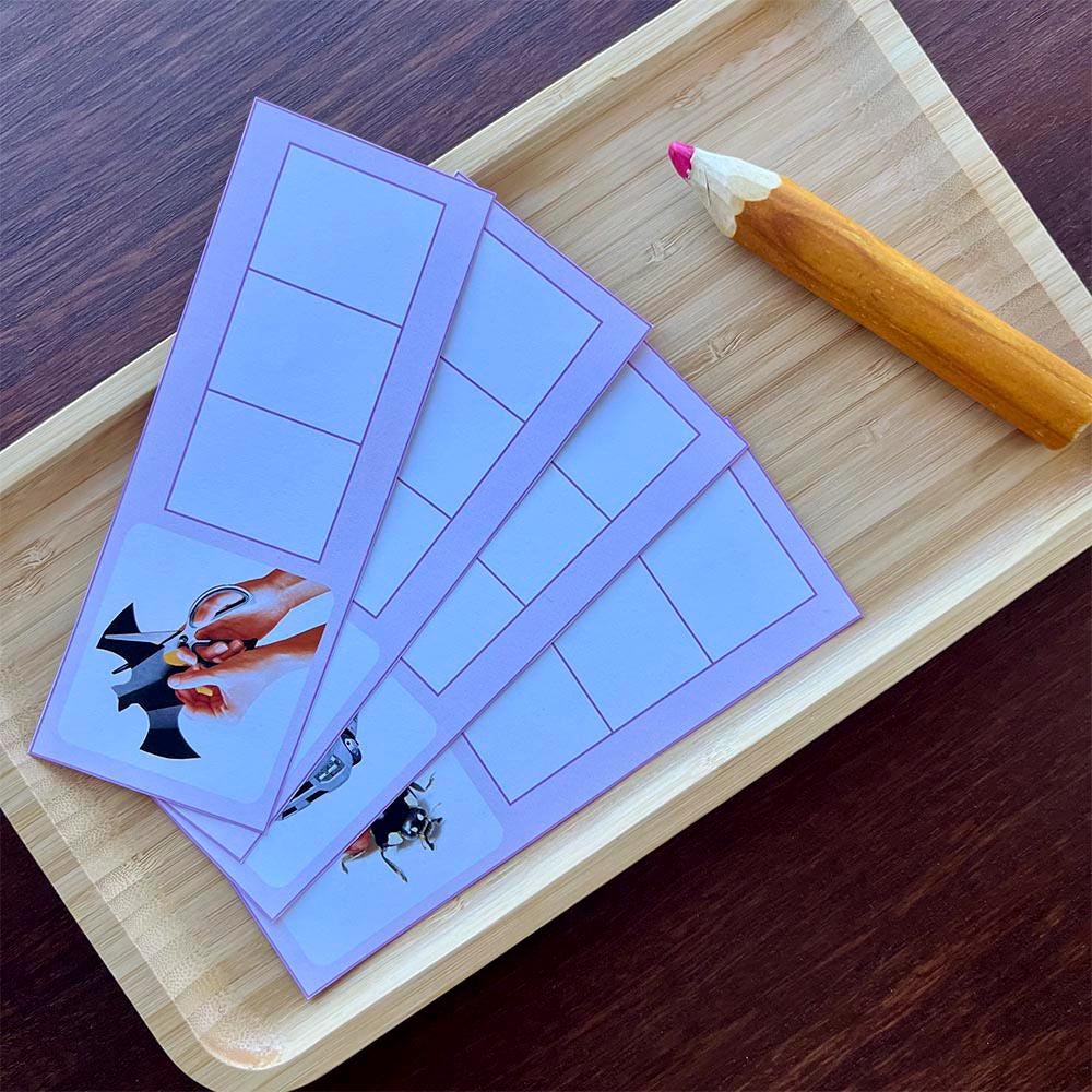 Montessori Pink Series Writing Pink Series CVC Words Cards Montessori ...