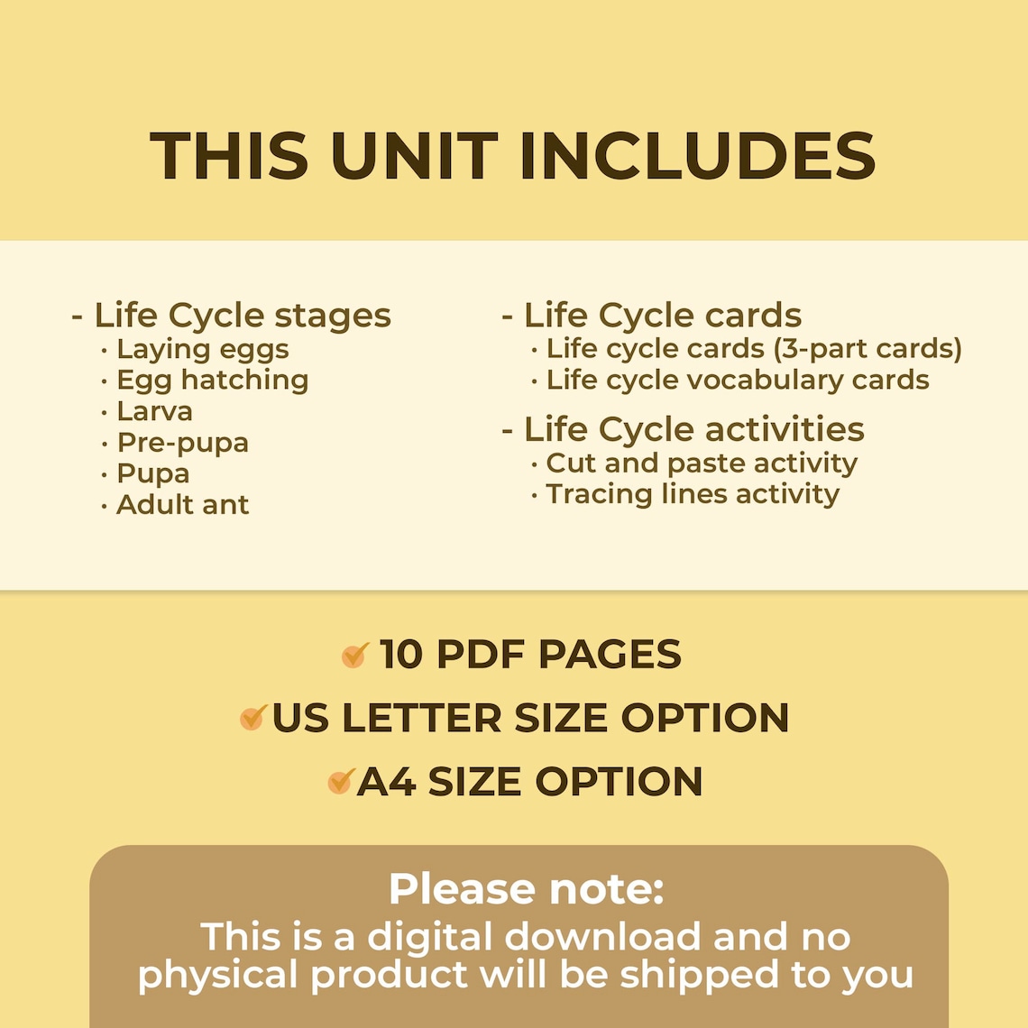 Ants Life Cycle Ant Life Cycle Stages Ants Life Cycle Poster Charlotte ...
