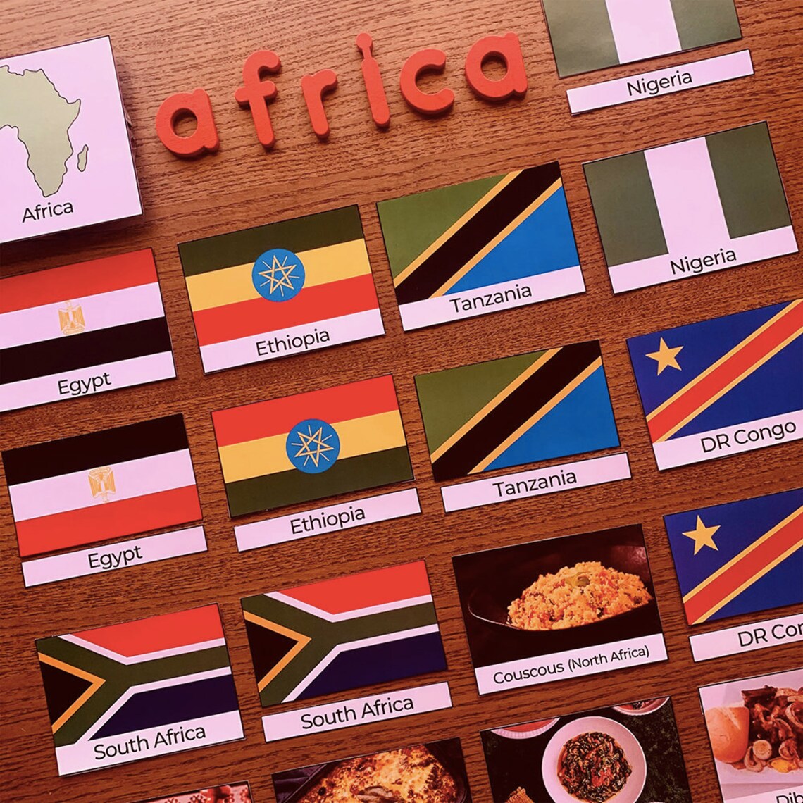 7 Continents Unit Study Montessori Geography Activities Montessori ...