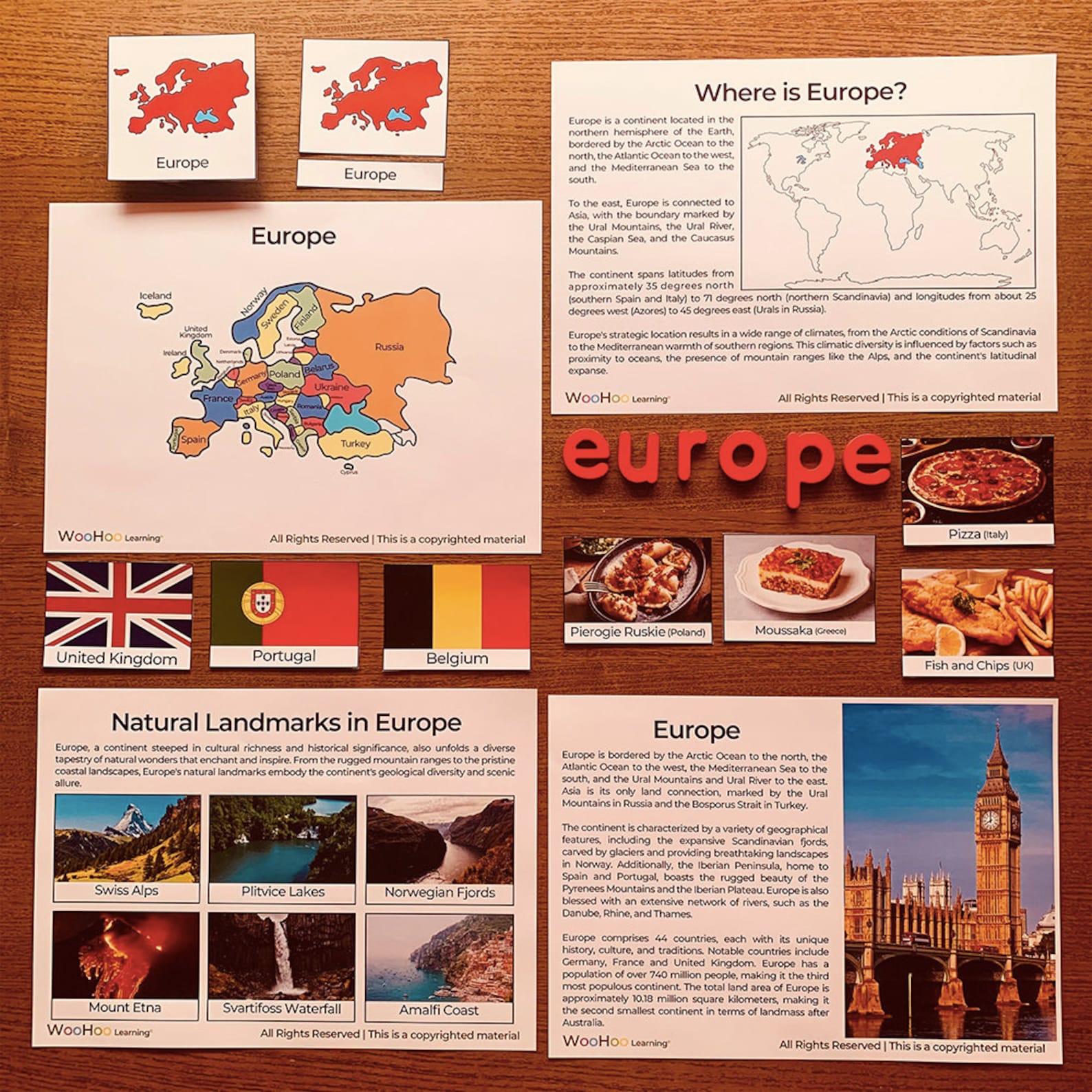 7 Continents Unit Study Montessori Geography Activities Montessori ...