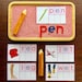 Montessori Pink Series Writing Pink Series Cards Montessori CVC Words ...