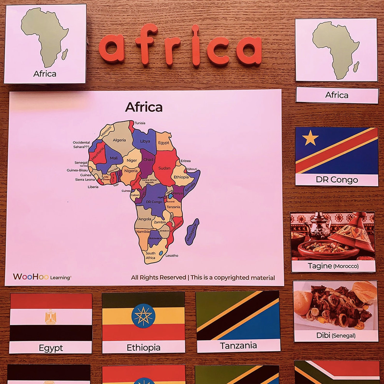 Africa Unit Study Africa the Continent African Animals of Africa ...