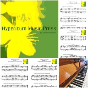 ABRSM Piano Scales & Arpeggios Bundle (initial to Grade 3) Printable ...