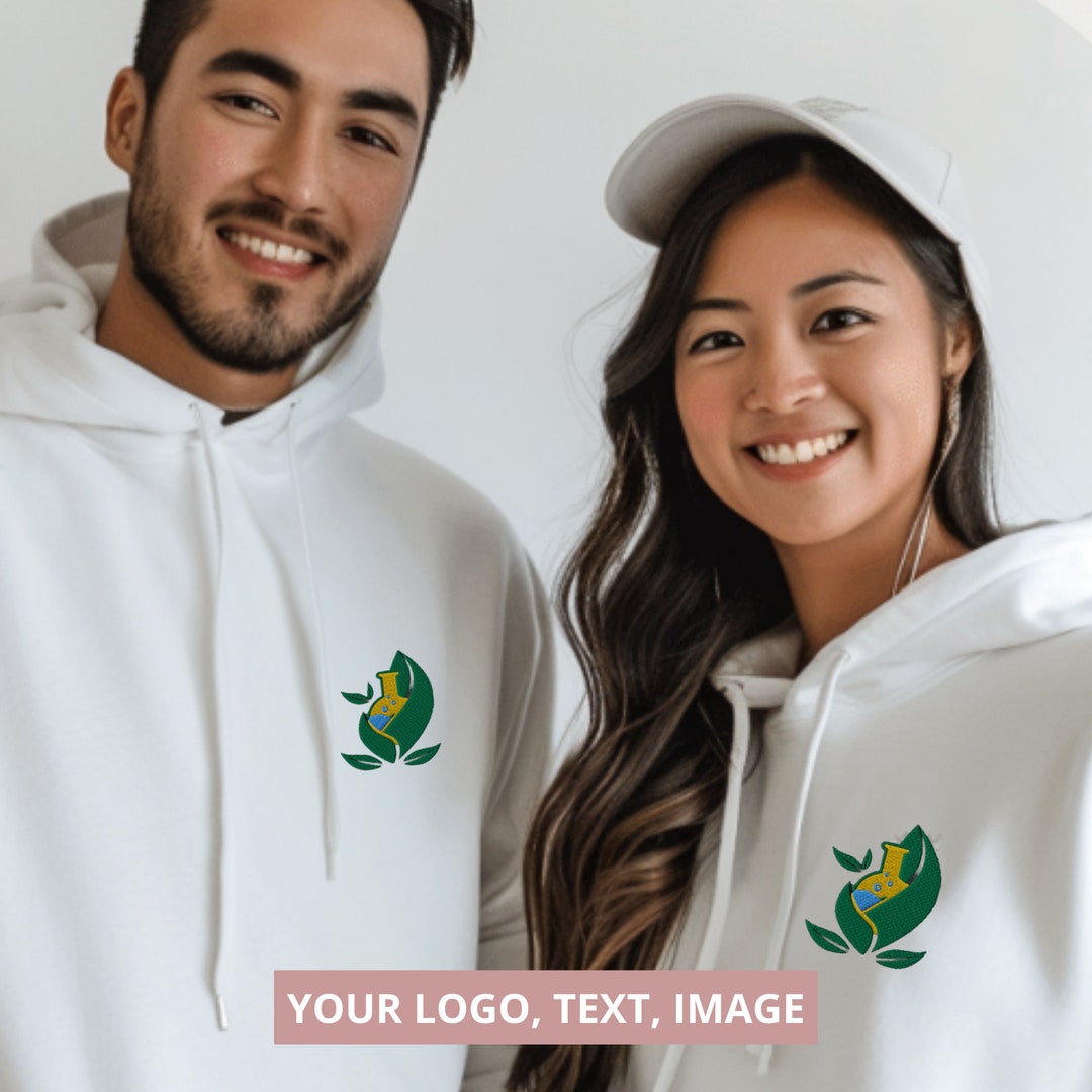 Hoodie Logo Embroidery Custom Hoodie Embroidery Logo Company Uniform ...