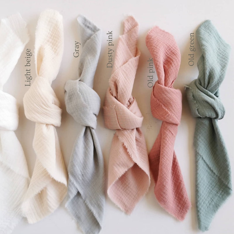 Muslin Napkins - Etsy