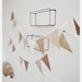 Earth Tone Bunting With Name, Cotton Flags for Wedding, Room Wall Decor ...