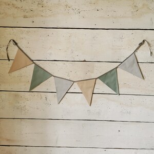 CUSTOM Bunting Banner, Cotton Triangles, Pennant Chain, Girlande Fur ...