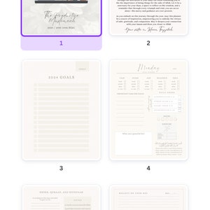 2024 Trending Muslimah Daily Planner Islamic Productivity Spiritual ...