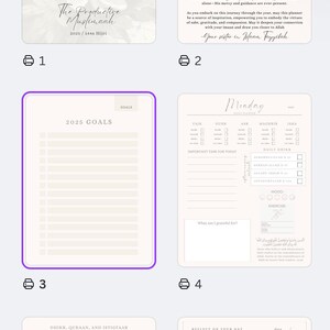 Ramadan Planner Undated Digital Ramadan Planner, Ramadan Planner ...