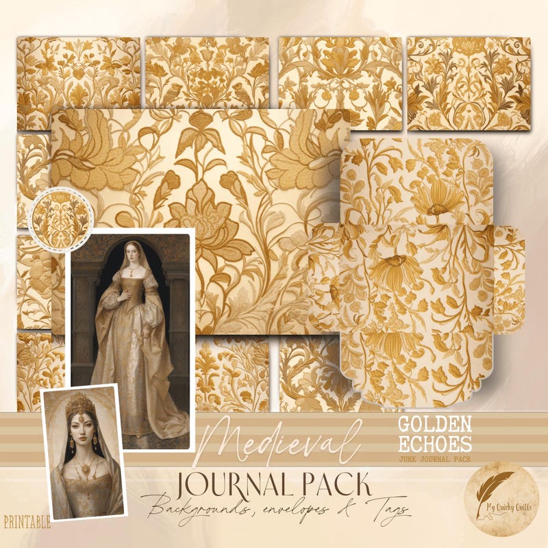 Medieval Scrapbook - Etsy