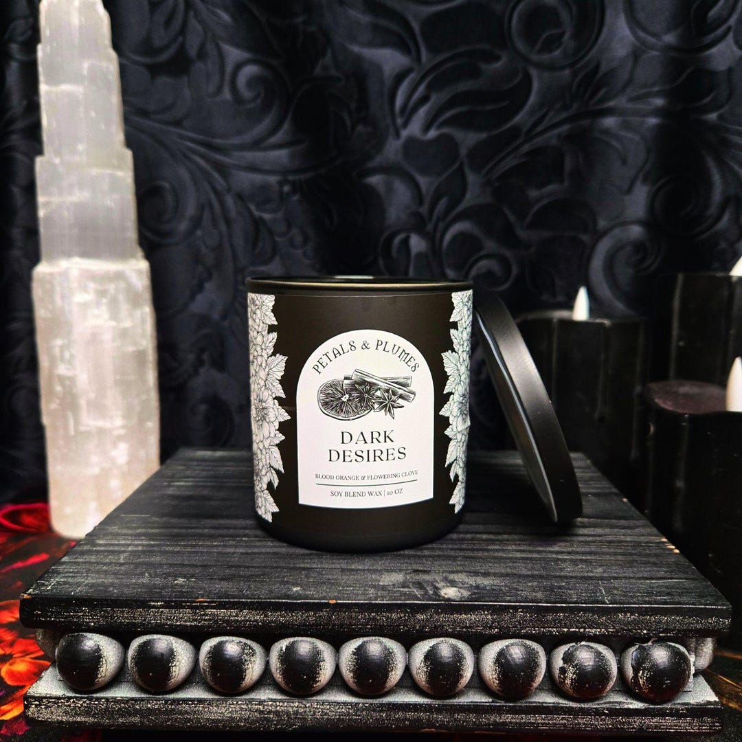 Dark Desires – Blood Orange & Flowering Clove – Petrified Wood – Gothic ...