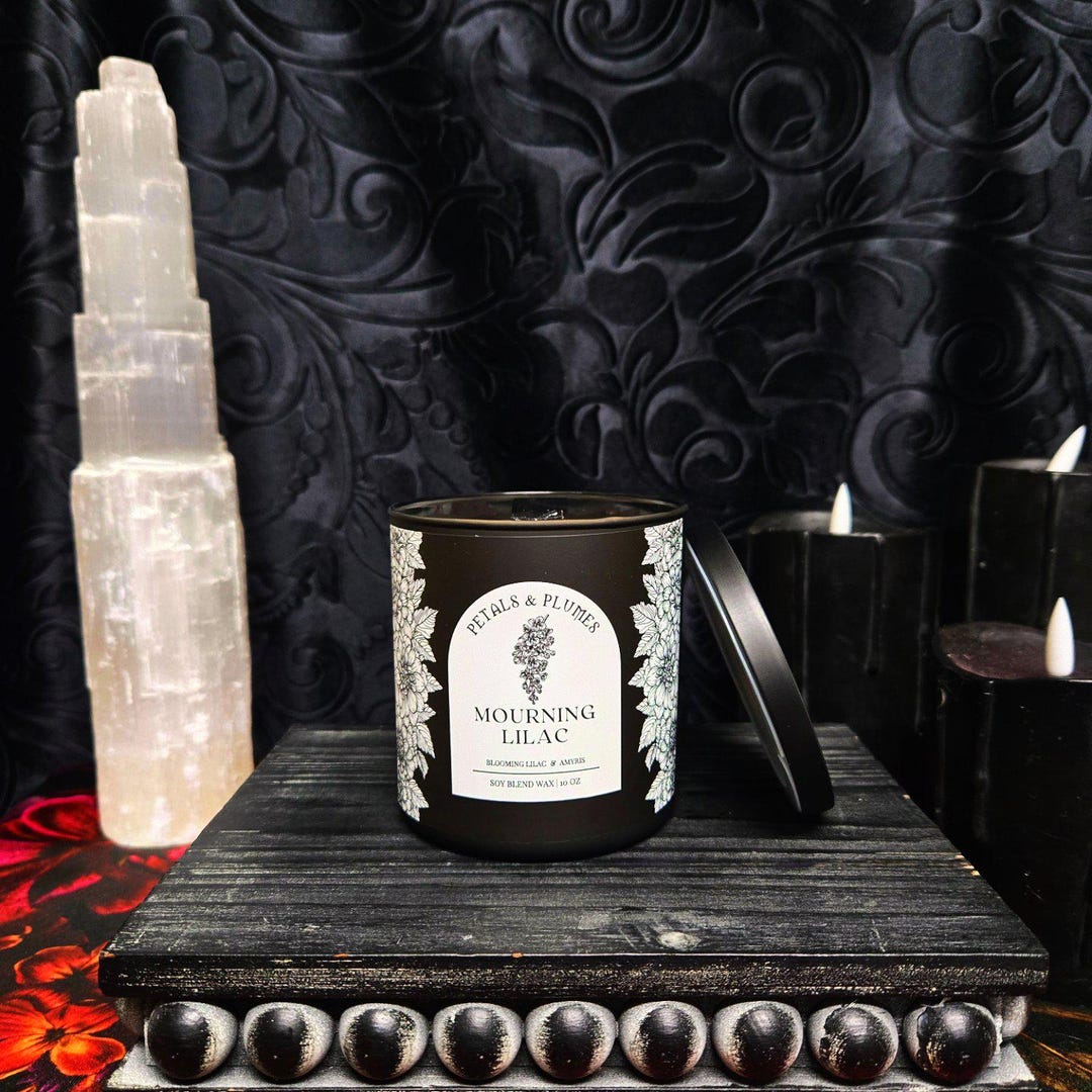 Mourning Lilac – Blooming Lilac & Amyris – Kunzite – Gothic Witchy ...