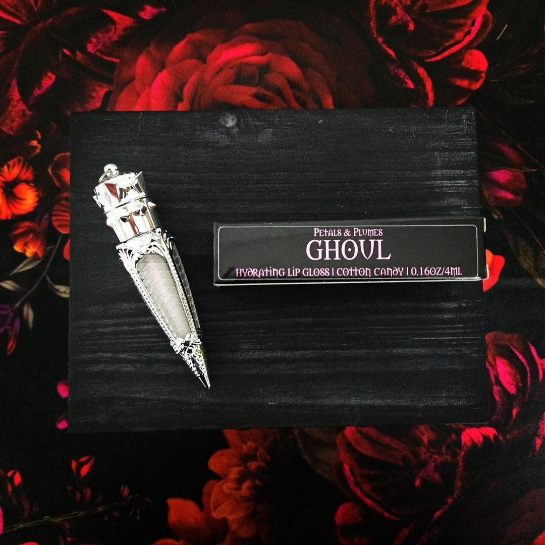 Ghoul Lip Gloss | Cotton Candy | Iridescent Pink | Witchy Makeup ...