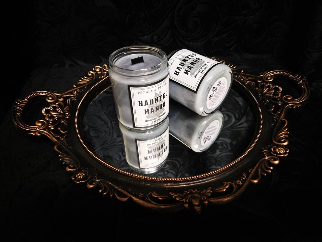 Haunted Manor – Musty Basement & Rotting Fruit – Marbled Witchy Candle ...
