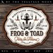 Art & Cut Files: Apothecary Label and Sign Design frog and Toad Parts ...