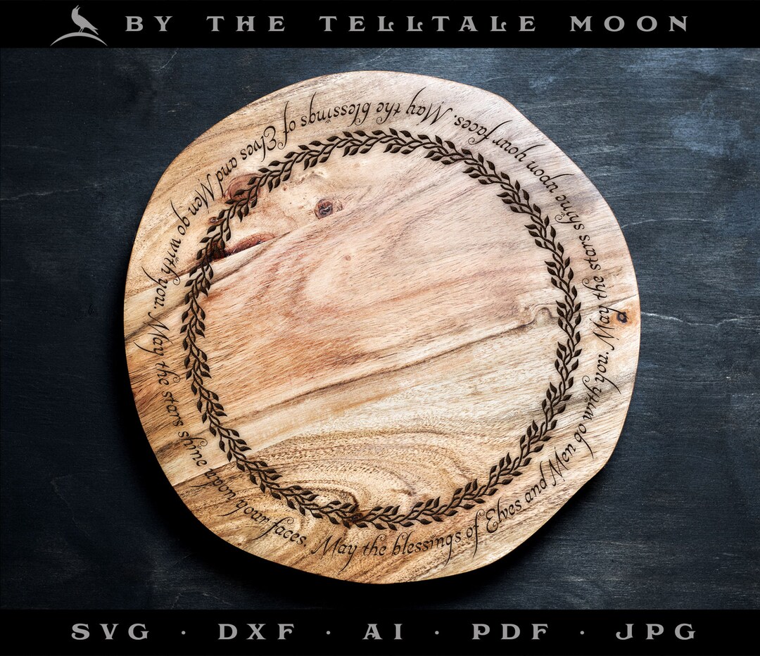 Art & Etch Files: Tolkien-inspired "elves and Men" Fantasy Blessing ...