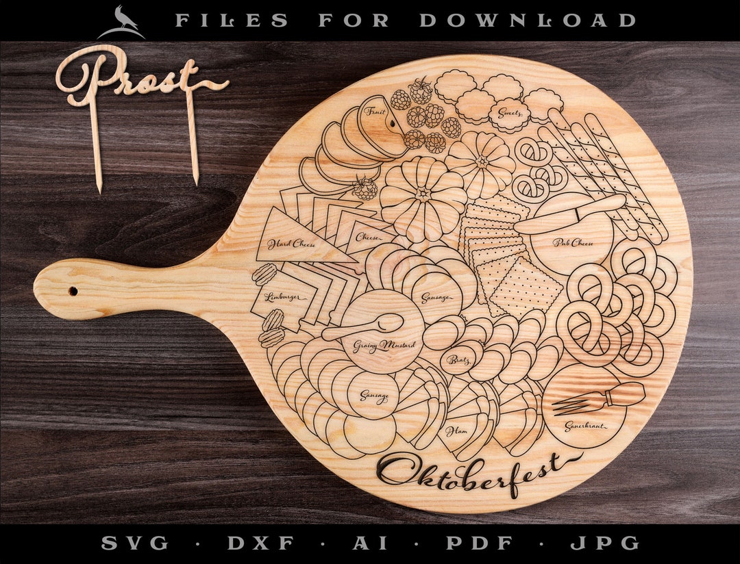 Art & Etch Files: Oktoberfest-themed Cutting Board - Two Versions ...