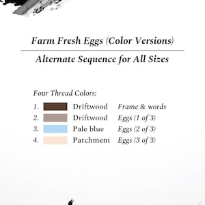 Farm Fresh Eggs Embroidery Design: Classic Farmhouse Sign (digital File ...