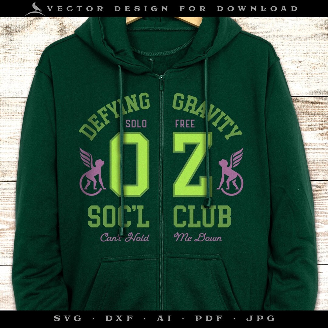Emerald City Social Club Art & Cut Files (digital Download) - Etsy
