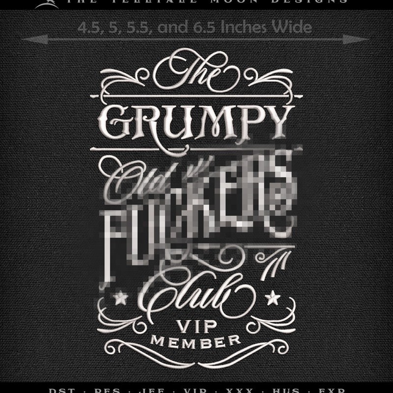 Old Fuckers Club - Etsy