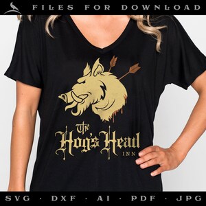 Wizard Pub Sign Art & Cut File Set: Hog's Head Inn (digital Download ...