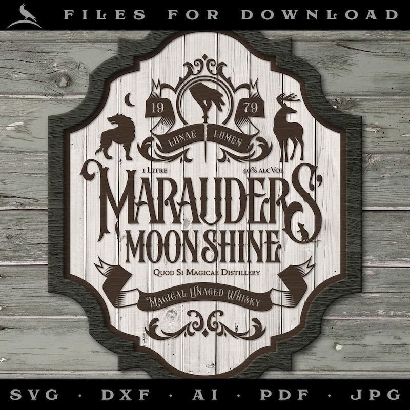 Moonshine Svg - Etsy