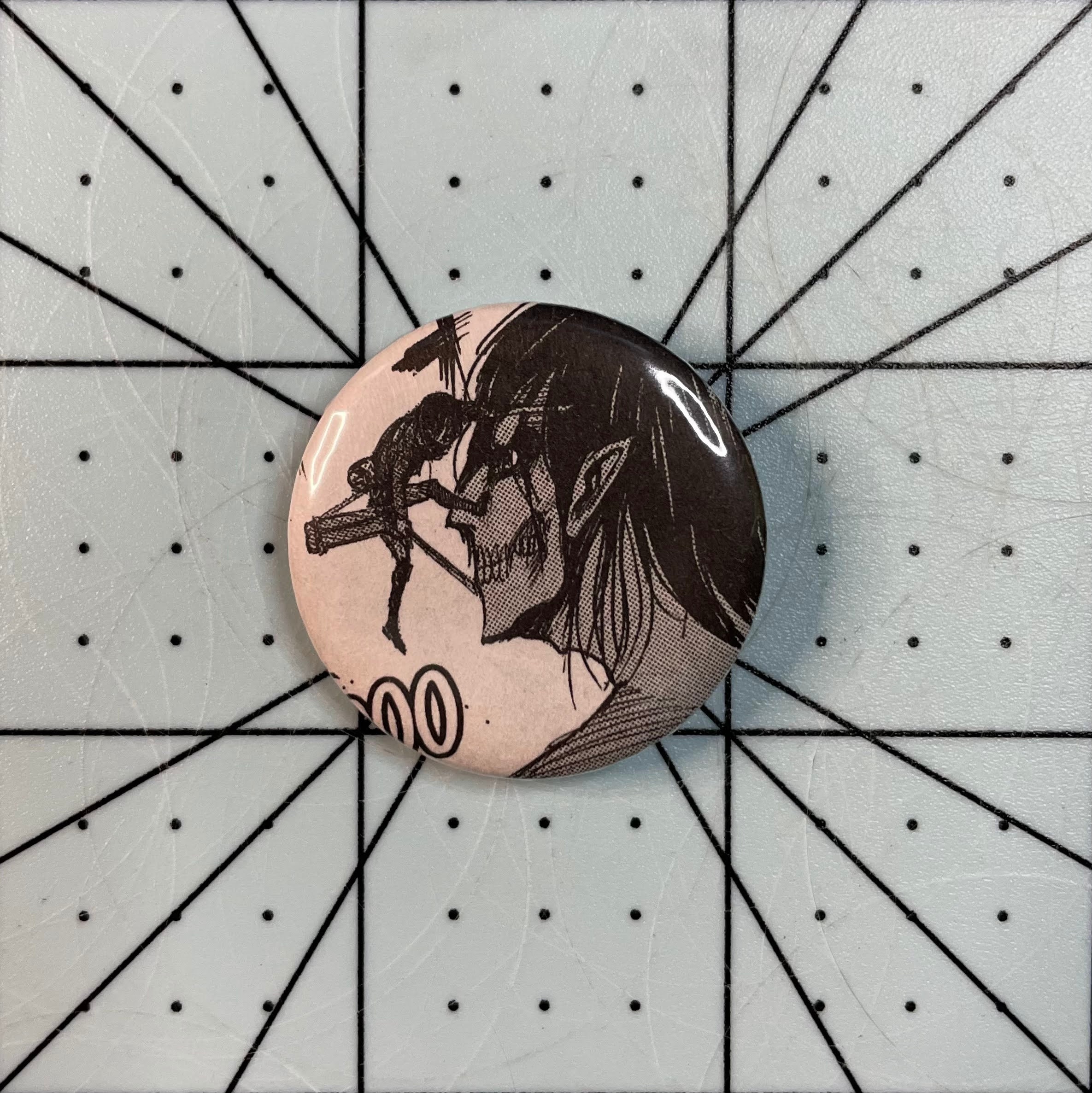 Attack on Titan Button Pins - Etsy
