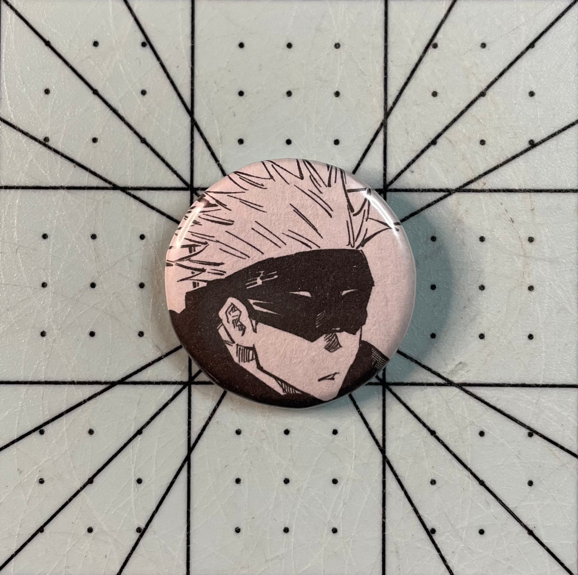 Jujutsu Kaisen Manga Anime Button Pin Gojo - Etsy