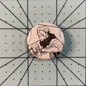 Jujutsu Kaisen Manga Anime Button Pin Batch 2 - Etsy