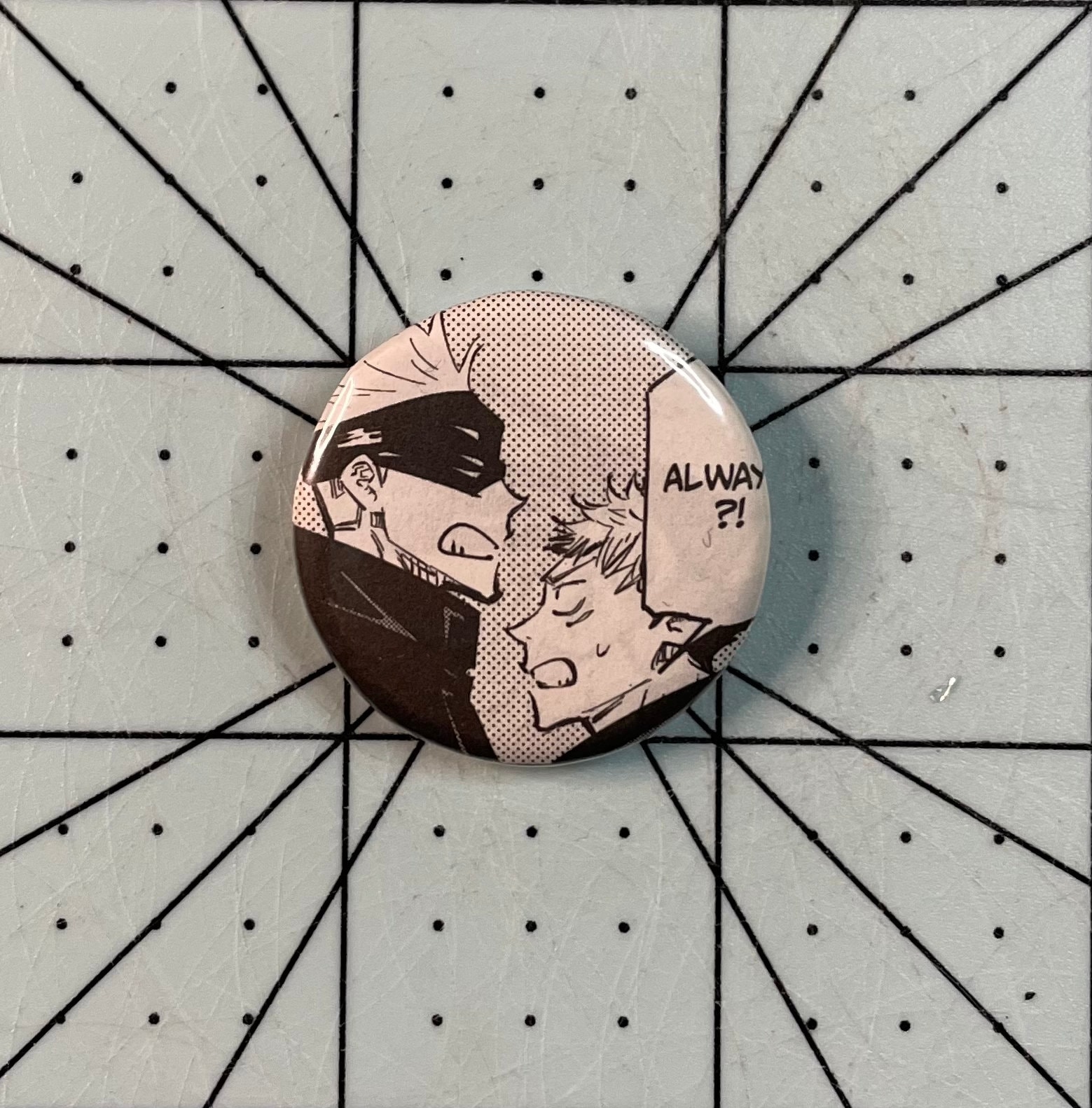 Jujutsu Kaisen Manga Anime Button Pin Batch 1 - Etsy