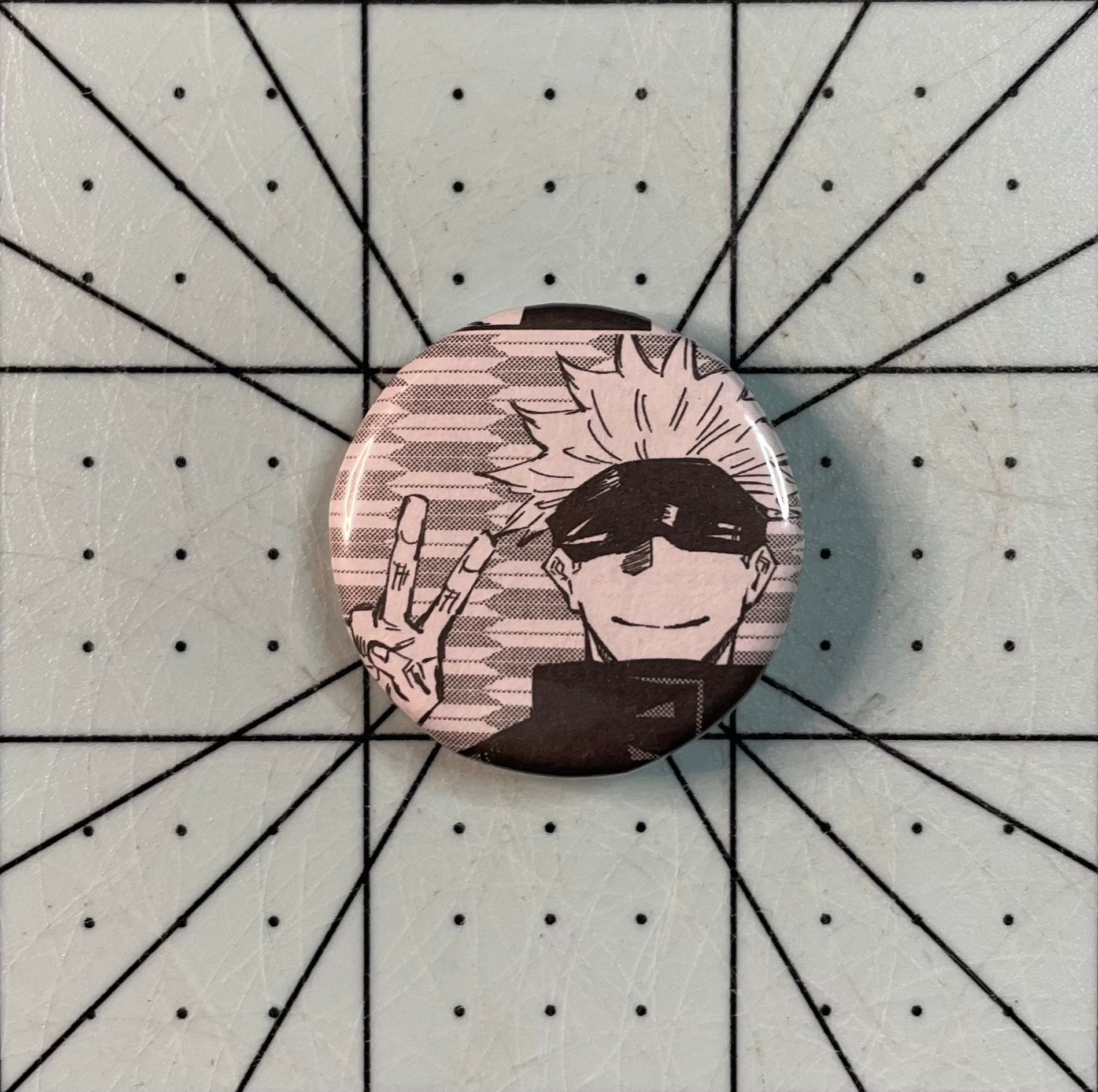 Jujutsu Kaisen Manga Anime Button Pin Gojo - Etsy