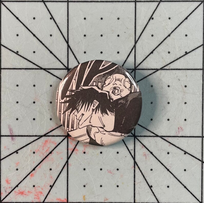 Jujutsu Kaisen Manga Anime Button Pin Toji - Etsy