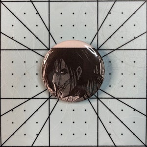 Attack on Titan Button Pins - Etsy