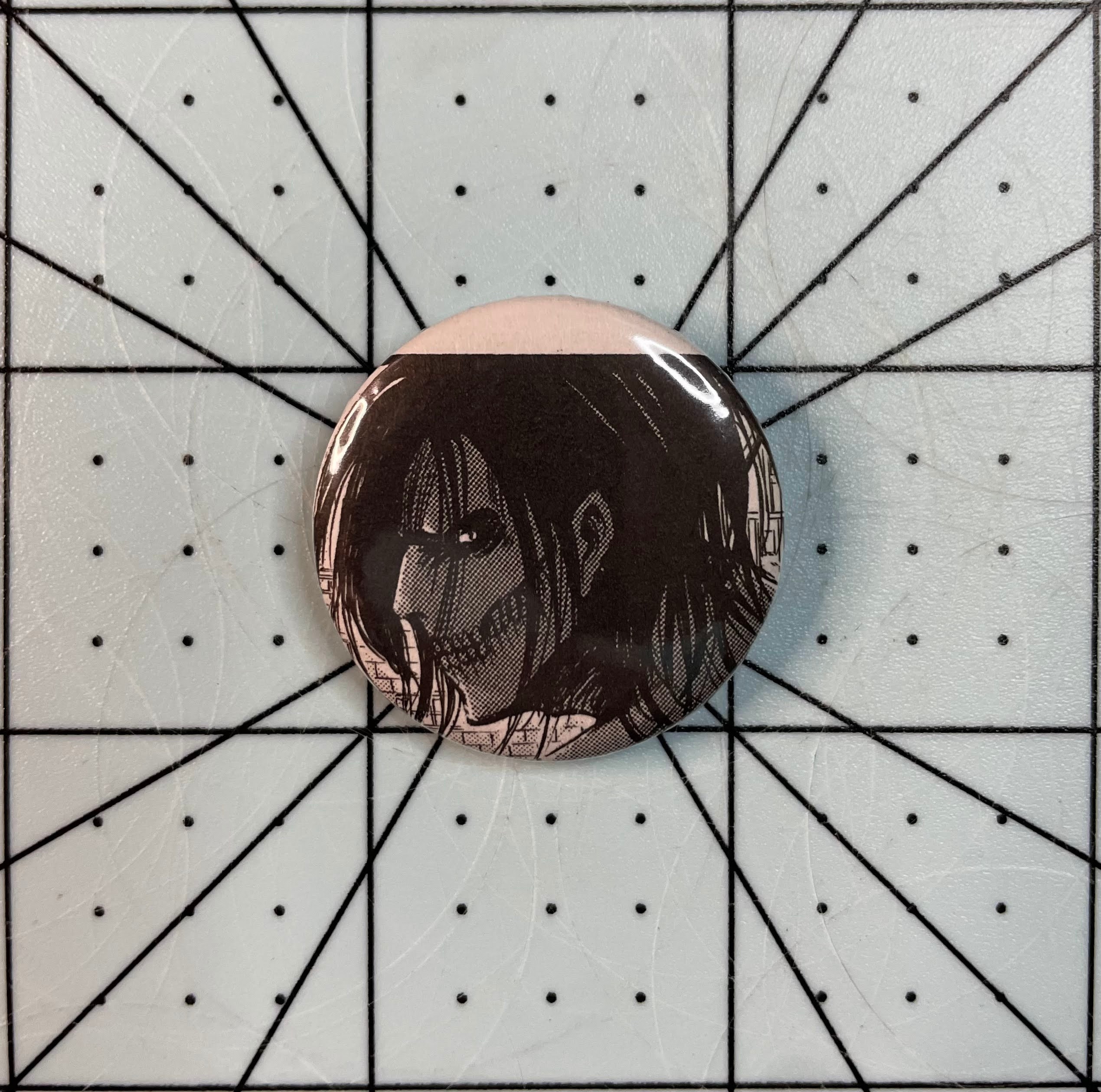 Attack on Titan Button Pins - Etsy