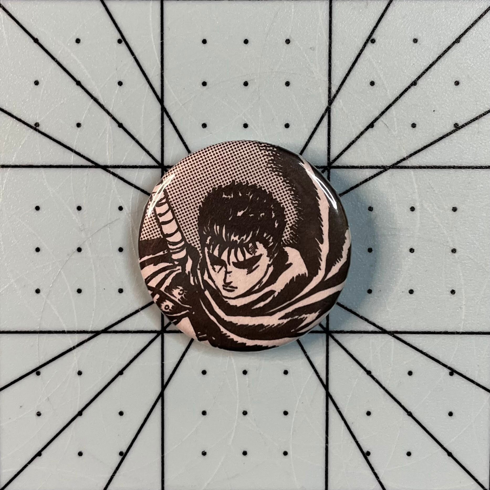 Berserk Manga Anime Button Pins - Etsy