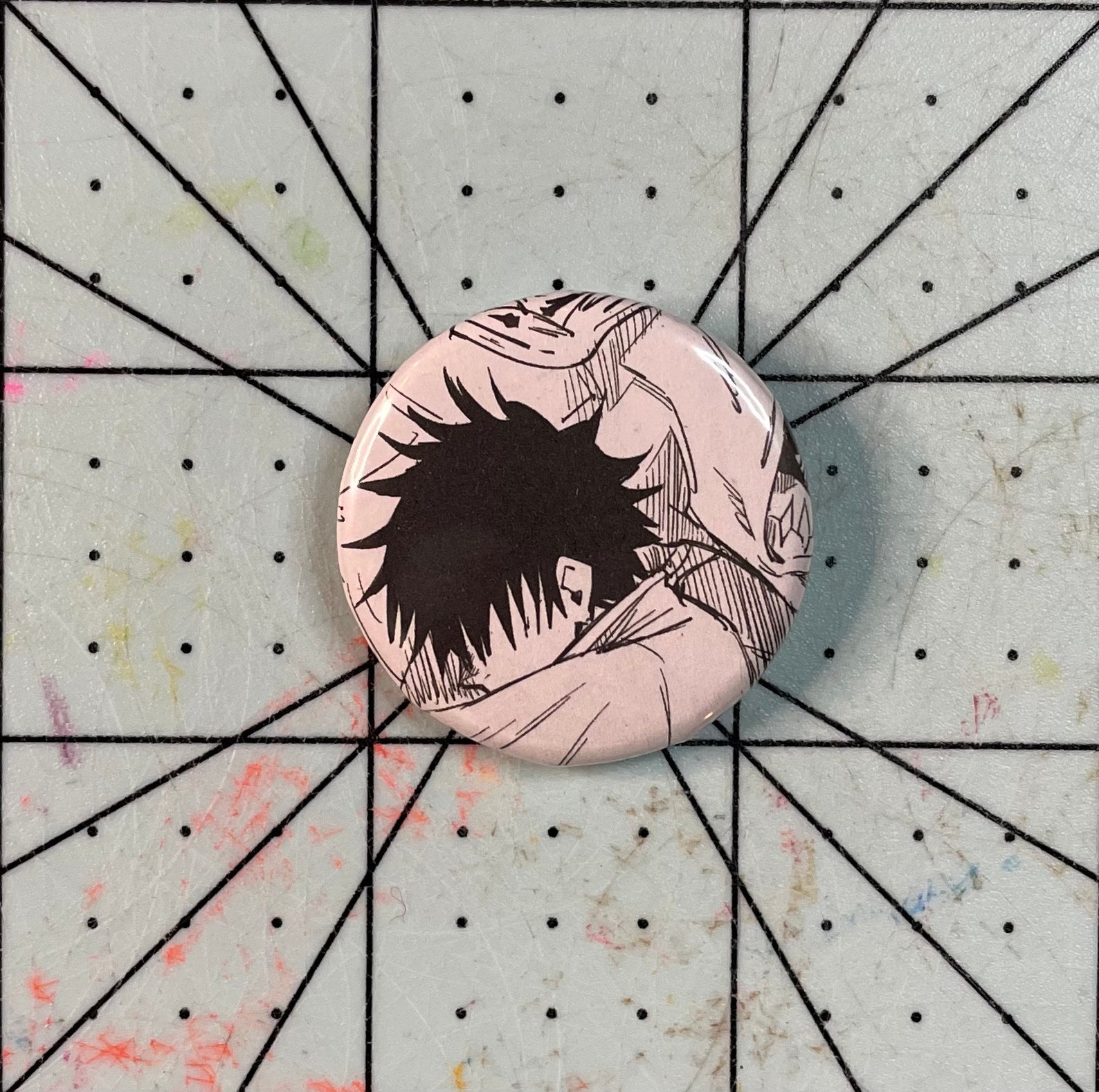 Jujutsu Kaisen Manga Anime Button Pin Yuta Okkotsu - Etsy