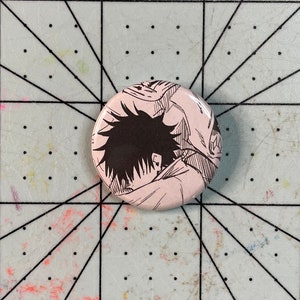 Jujutsu Kaisen Manga Anime Button Pin Yuta Okkotsu - Etsy