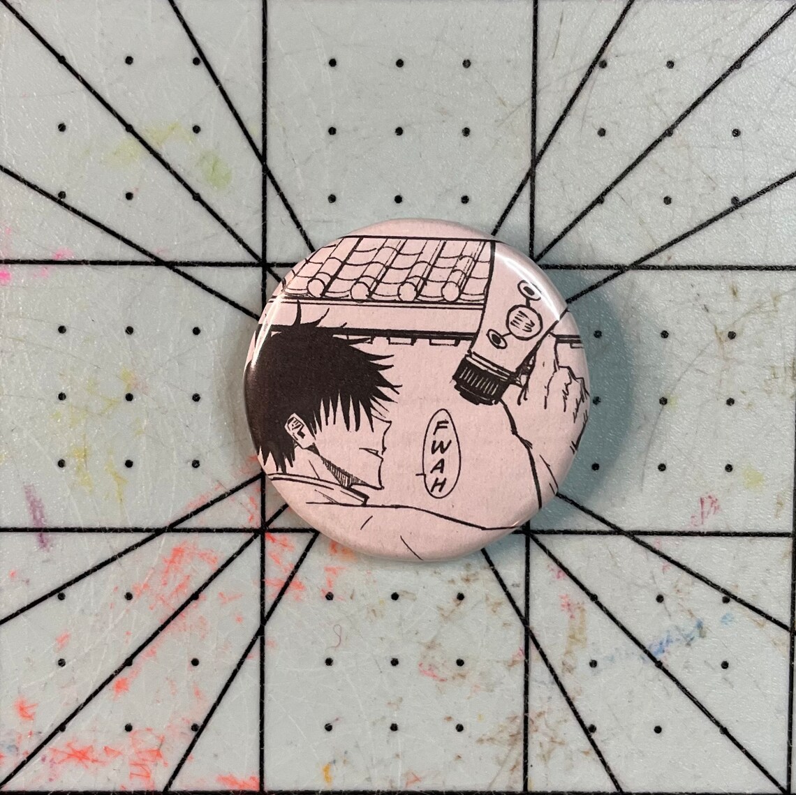 Jujutsu Kaisen Manga Anime Button Pin Yuta Okkotsu - Etsy