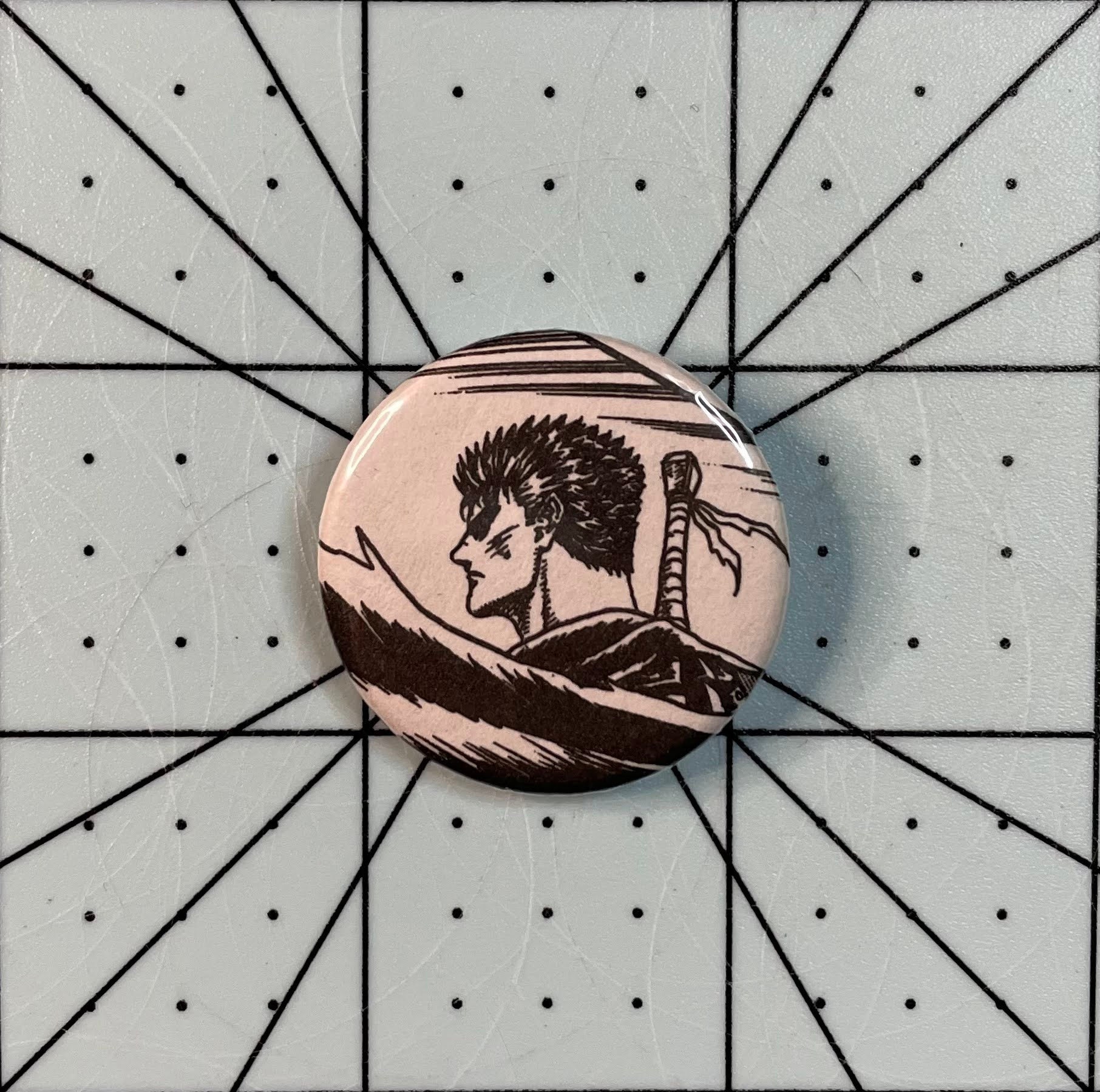 Berserk Manga Anime Button Pins - Etsy