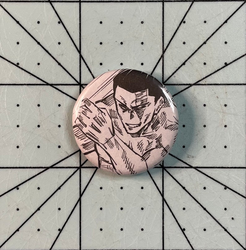 Jujutsu Kaisen Manga Anime Button Pin Batch 2 - Etsy