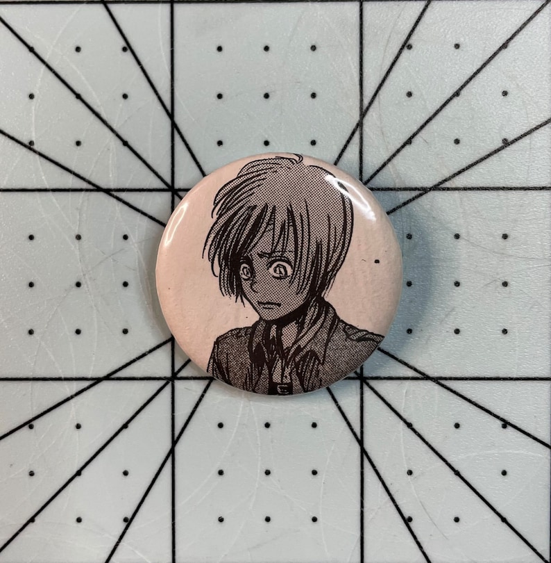 Attack on Titan Button Pins - Etsy