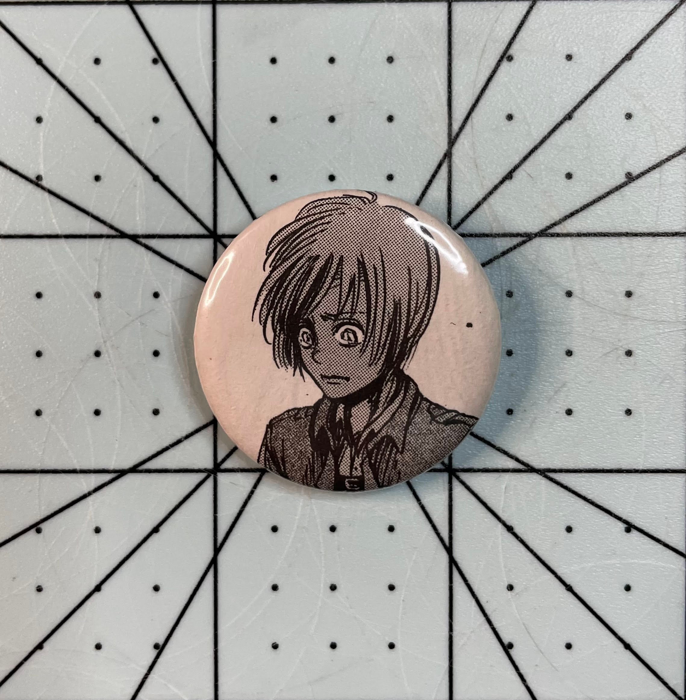Attack on Titan Button Pins - Etsy