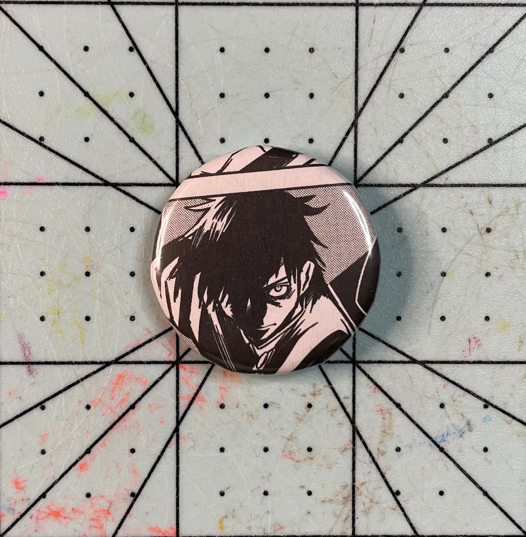 Jujutsu Kaisen Manga Anime Button Pin Yuta Okkotsu - Etsy
