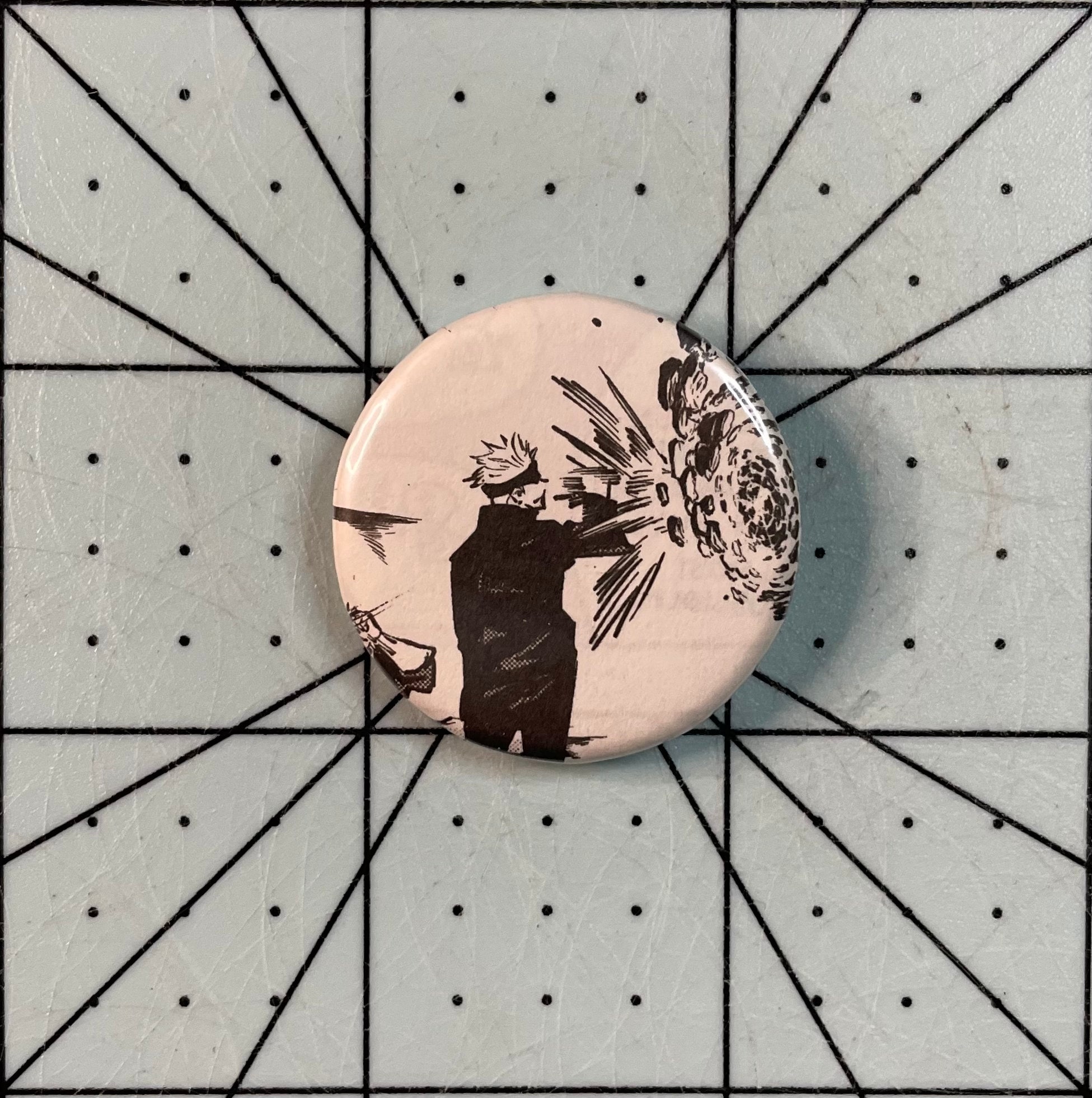 Jujutsu Kaisen Manga Anime Button Pin Gojo - Etsy